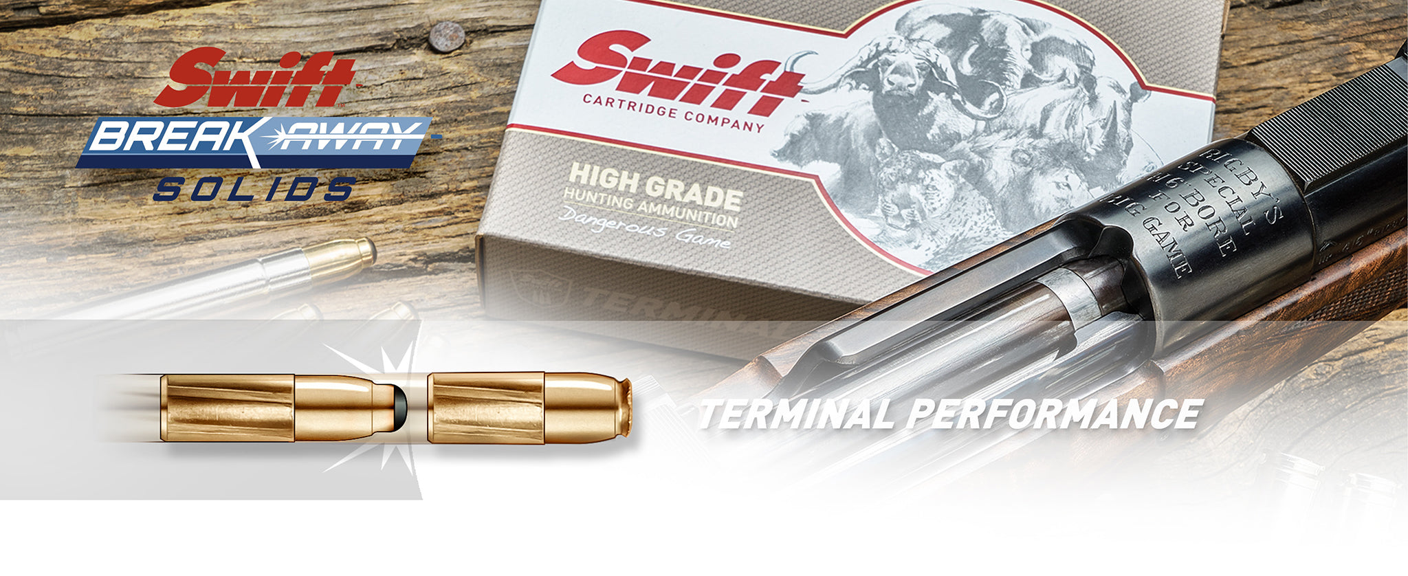 Break-Away® Solids | Dangerous Game Heavy Rifle Ammunition | Swift – Swift Bullet Company