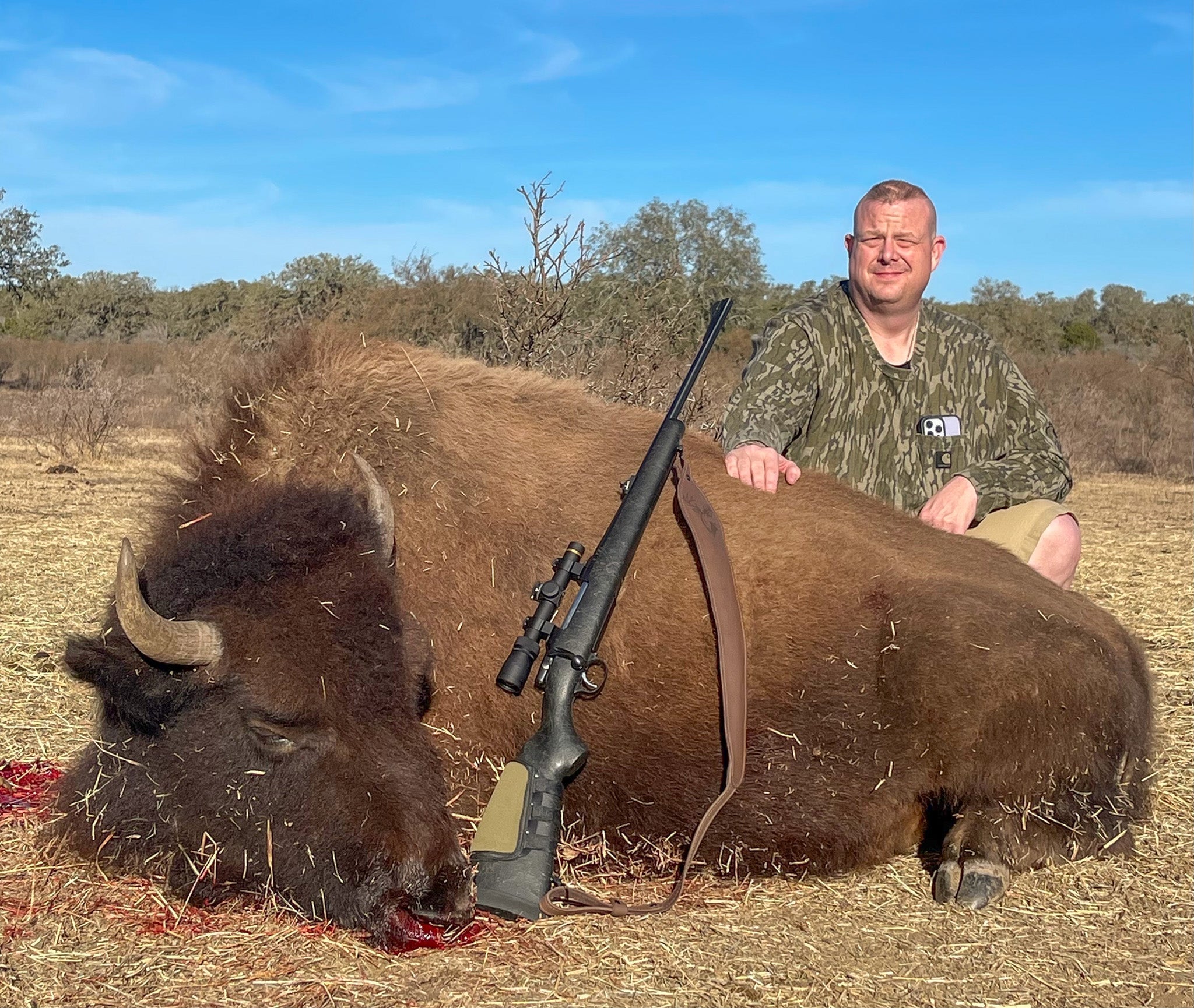 First Big Game, One Shot: 9.3 A-Frame® Drops American Bison – Swift ...