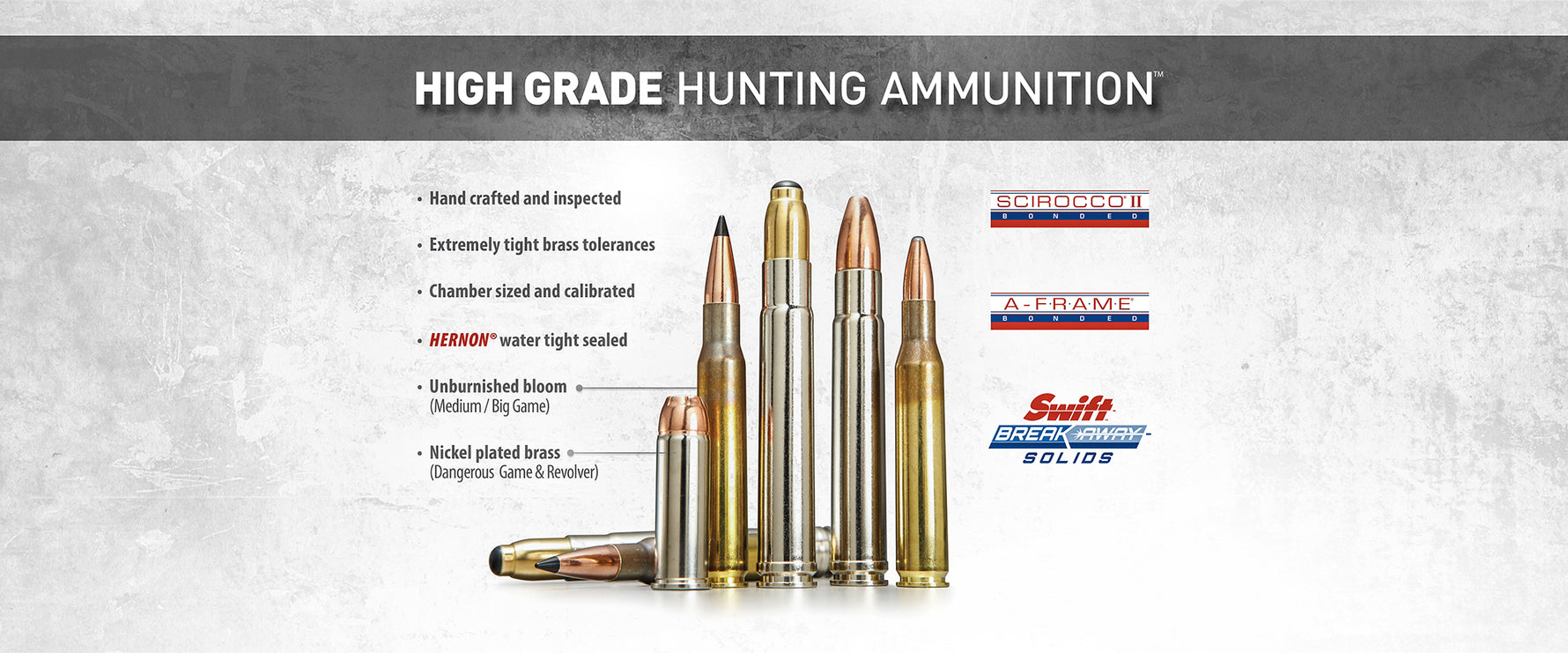 Swift Bullet Company | A-Frame® | Scirocco®